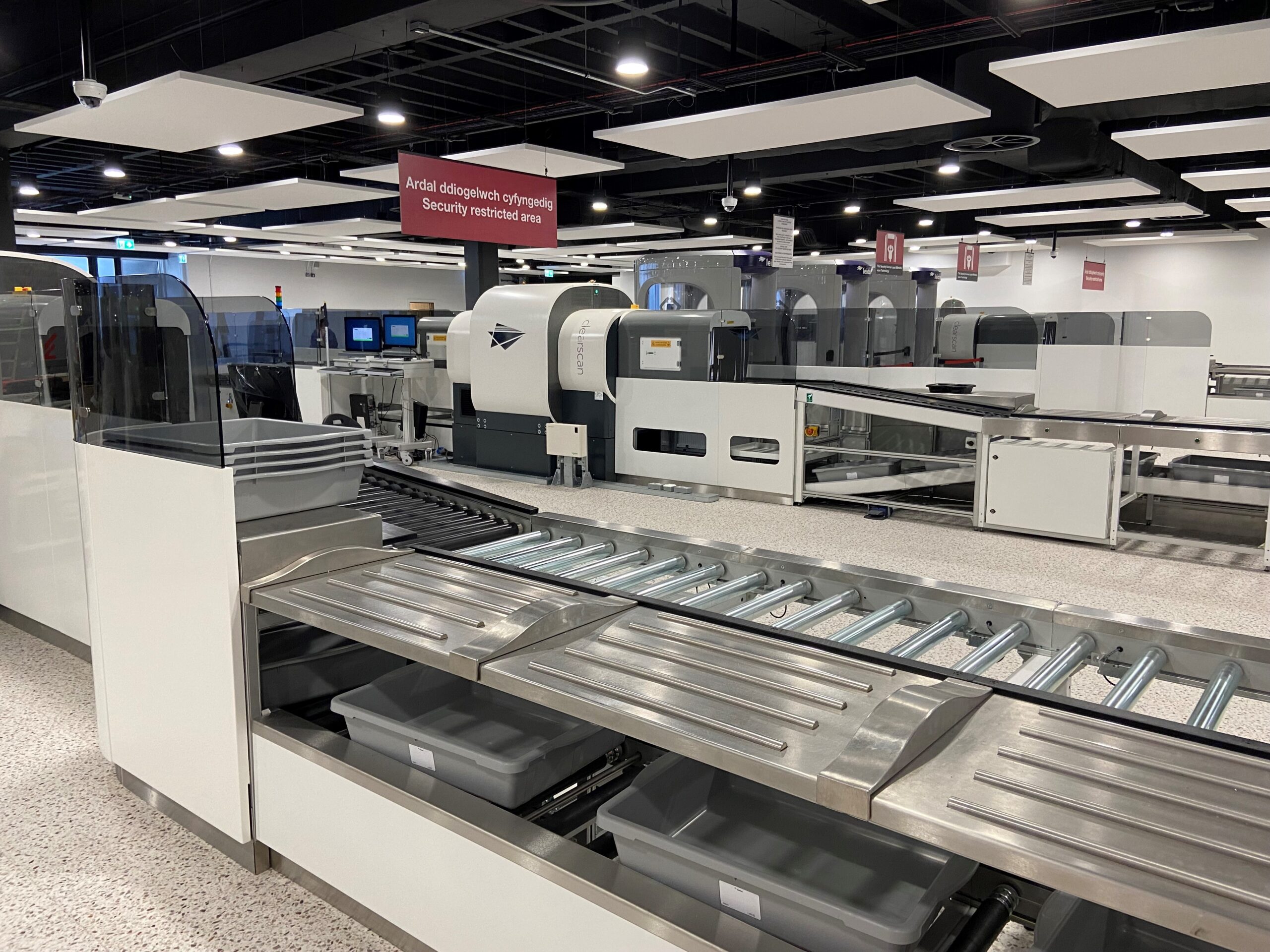 Cardiff Airport Next Generation Security Checkpoint Completed - Burroughs